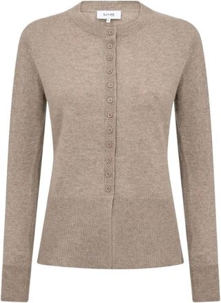 Levete Room Eloise 21 Cardigan - - Knitwear - Damen - Beige - M