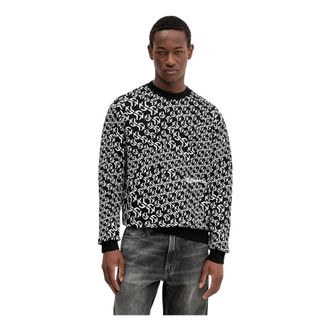 Karl Lagerfeld Rundhals-Sweatshirt - - Sweatshirts & Hoodies - Herren - Schwarzk - S