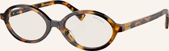 Miu Miu Sonnenbrille Mu 04zs beige