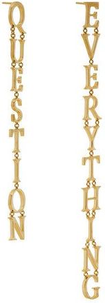 Off-white Ohrringe OWOD203S23MET0017600 Goldfarben