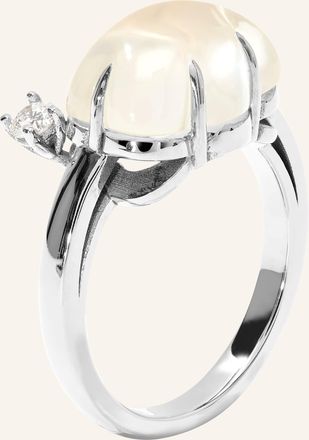 Vieri Vieri Ring Wolke Milchquarz Brillant silber