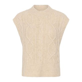 Part Two Strickware - - Knitwear - Damen - Beige - XL
