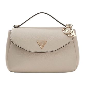 Guess Evie Top Handle Flap - - Bags - Damen - Beige - ONE SIZE