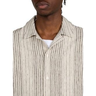 Sams&oslash;e & Sams&oslash;e Chemise ray&eacute; en coton