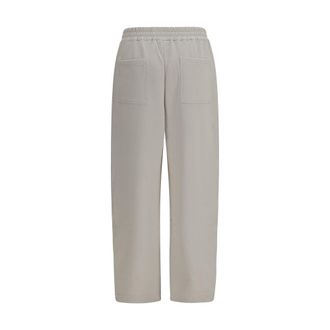 Brunello Cucinelli Cotton Jersey Joggers - Beige