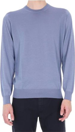 Drumohr Homme, Pulls, Bleu, Taille: XL Maille ras du cou