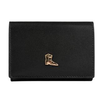 L37 Czarny Portfel Mini - Femme - Accessoires - Noir - Taille: ONE Size