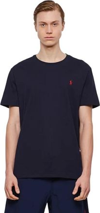 Polo Ralph Lauren Homme, Tops, Bleu, Taille: L T-shirt &agrave; col rond