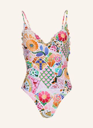Seafolly Badeanzug Beach Boh&egrave;me pink