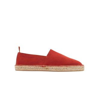 Scarosso Homme, Chaussures, Rouge, Taille: 39 EU Espadrilles en daim rouille