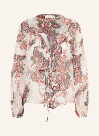 Guess Bluse Emy Mit Volants rosa
