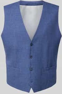 Christian Berg Weste mit V-Ausschnitt und Eingrifftaschen