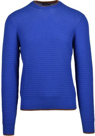 Drumohr Homme, Pulls, Bleu, Taille: M Maglioncino Girocollo
