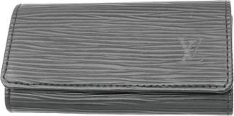 Louis Vuitton unisex, Pre-owned, Noir, Taille: ONE Size Porte-cl&eacute;s en cuir doccasion