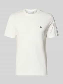 Lacoste Regular Fit T-Shirt aus reiner Baumwolle