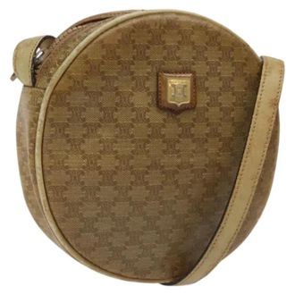 Celine Pre-owned Toile sacs-celine - Femme - Pre-owned - Brun - Taille: ONE Size