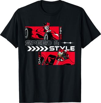 Disney Racing Minnie & Daisy Race Car Drivers Speed & Style T-Shirt