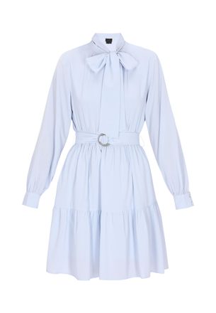 Dreimaster Dreimaster Kleid Frauen hellblau