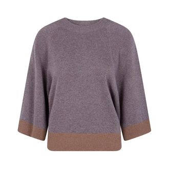 Twinset Damen, Strickwaren, Lila, MGr&ouml;&szlig;e
