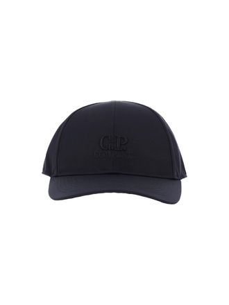 C.P. Company Baseball Cap Logo Chrome-R