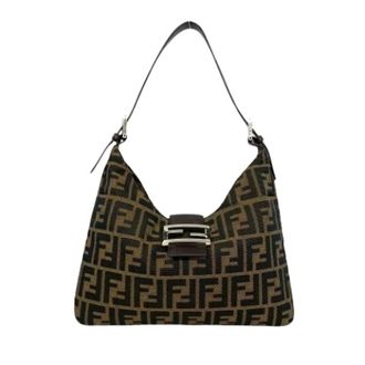 Fendi Sac bandouli&egrave;re vintage Pre-owned - Femme - Pre-owned - Brun - Taille: ONE Size