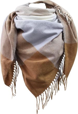 Glamexx24 XXL Kuschelige, Warme und Wundersch&ouml;ne Damen Poncho Schal Mit Verschiedenen Muster