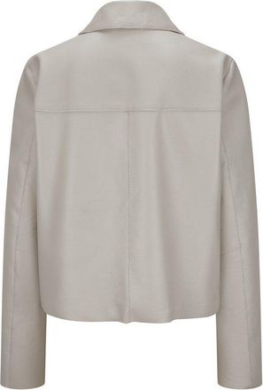 Milestone Lederjacke MSNylah Damen Bikerjacke Jacke Leder normale Passform