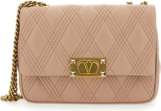 Valentino Garavani Femme, Sacs, Rose, Taille: ONE Size Quiltie 67 Medium Shoulder Bag