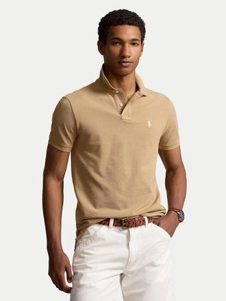 Polo Ralph Lauren Poloshirt 710536856379 Beige Slim Fit