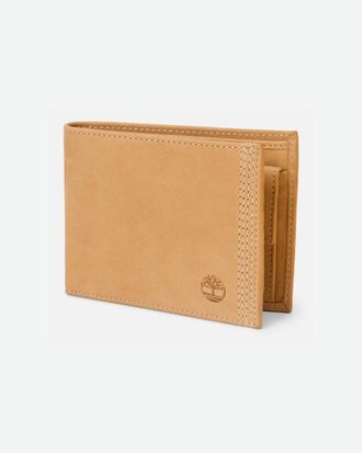 Timberland New Rain 2.0 gro&szlig;e Trifold-Brieftasche mit M&uuml;nzfach in Gelb, Herren, Gelb