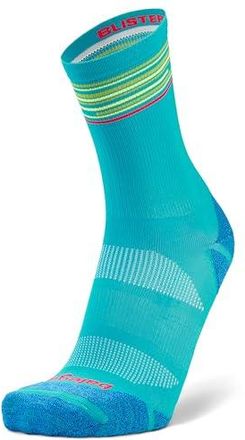 Balega Blister Resist Light Mini Crew Chaussettes, Bleu, L (Lot de 2) Mixte