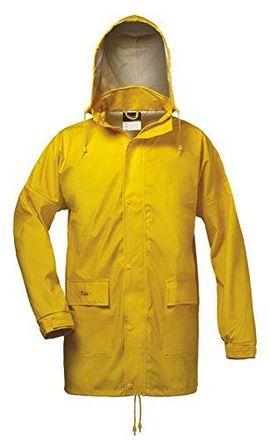 Norway 1992 Veste de pluie à capuche Norway PU. - Jaune - XXX-Large