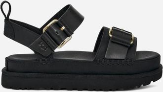 UGG Goldenstar Villa für Damen in Black, Größe Nubukleder/Leder
