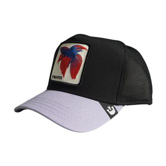 Goorin Brothers Animal Farm Trucker Cap Fighter Viola - - Accessories - Damen - Schwarzk - ONE SIZE