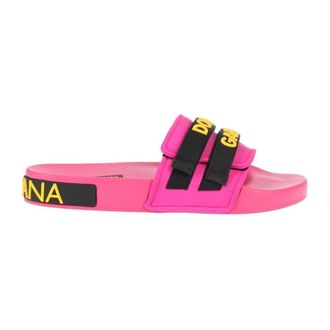 Dolce & Gabbana Flat Sandalen - - Shoes - Damen - Rosa - 36 EU
