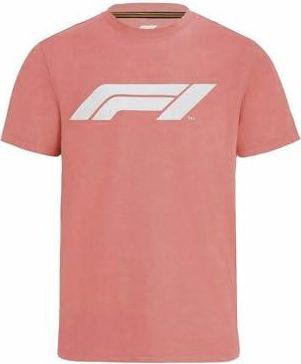 Puma Formule 1 Essentials T-Shirt &agrave; Grand Logo Homme - Rose - Taille : S
