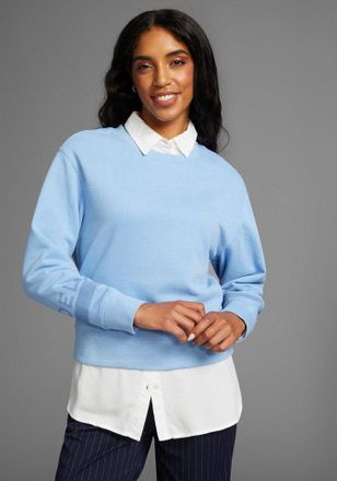 DELMAO Sweatshirt mit Rubber-Print - NEUE KOLLEKTION