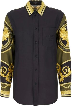 Versace Homme, Chemises, Multicolore, Taille: S Casual Shirt