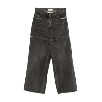 The Attico Long Pant - - Jeans - Damen - Schwarzk - W28