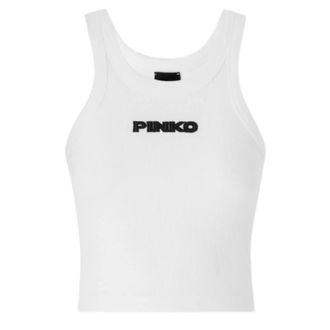 Pinko Pinko, Femme, Tops, Blanc, Taille: 42 FR Pinko T-shirts et Polos