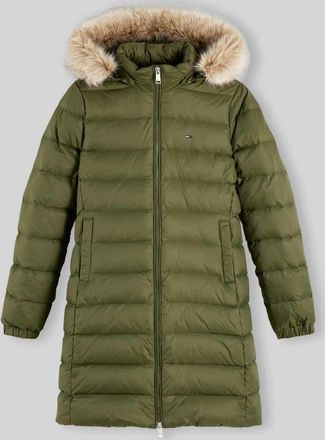 Tommy Jeans Daunenmantel mit abnehmbarer Kapuze