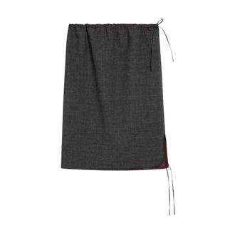 Prada Midirock - - Skirts - Damen - Grau - M