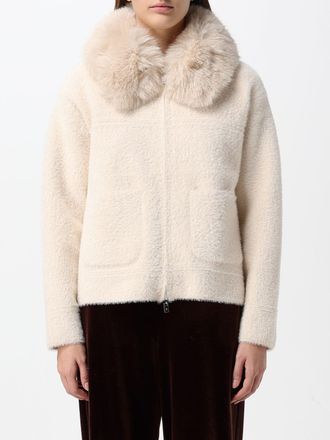 Joseph Ribkoff Veste courte en fausse fourrure avec fermeture &agrave; glissi&egrave;re