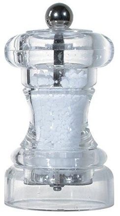 Marlux Salzmühle, Acryl, transparent, 3,6 x 3,6 x 9,5 cm