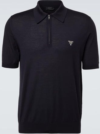 Prada Polohemd aus Schurwolle