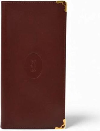 Cartier unisex, Pre-owned, Rouge, Taille: ONE Size Portefeuille Vintage Pre-owned