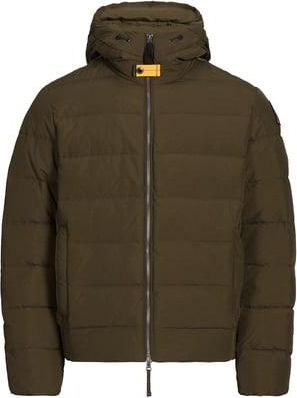 Parajumpers Gesteppte Daunenjacke mit Kapuze in Khaki