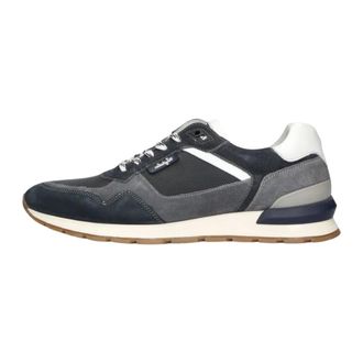 Australian Footware Blaue Wildleder Low Top Sneakers Novecento - - Shoes - Herren - Mehrfarbig - 42 EU