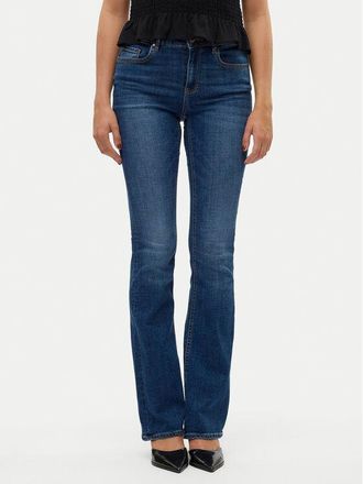 Vero Moda Jeans Flash 10310511 Dunkelblau Flared Fit