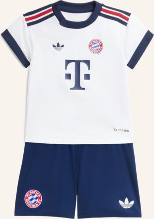 adidas Fc Bayern M&uuml;nchen 26/27 Mini-Ausw&auml;rtsausr&uuml;stung weiss